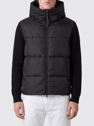 Canada Goose Doudoune &agrave; capuche en m&eacute;lange de laine m&eacute;rinos matelass&eacute;e