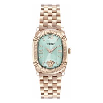 Versace Femme, Accessoires, Bleu, Taille: ONE Size Montre Greca Couture