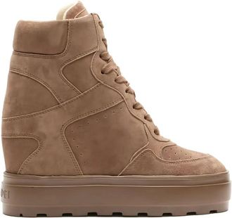 Casadei Femme, Chaussures, Beige, Taille: 41 EU Renna Wedge Baskets