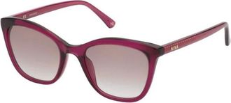 Nina Ricci Femme, Accessoires, Rose, Taille: 54 MM Snr326 Lunettes de soleil