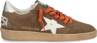 Golden Goose Homme, Chaussures, Brun, Taille: 41 EU Ballstar Waxed Suede Baskets