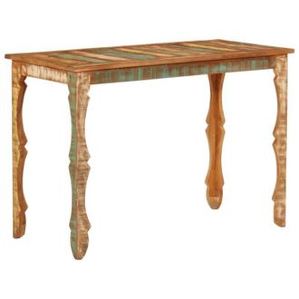 vidaXL vidaXL Esstisch 110x52x76 cm Altholz Massivholz