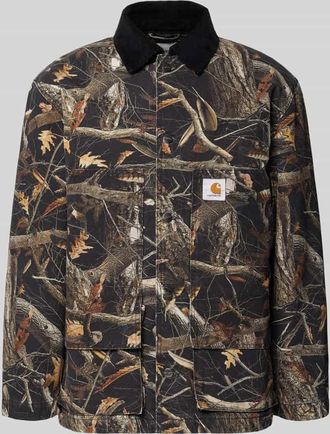 Carhartt Work in Progress Jacke im Allover-Look mit Label-Detail Modell Lander