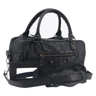 Balenciaga Sac &agrave; main vintage Pre-owned - Femme - Pre-owned - Noir - Taille: ONE Size
