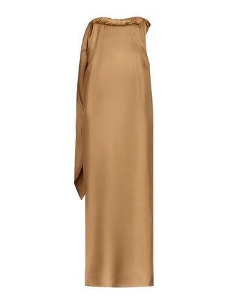 Loulou Studio Robe Au Genou - Or