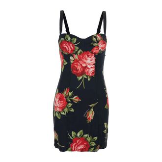Dolce & Gabbana Damen, Kleider, Schwarzk, SGr&ouml;&szlig;e