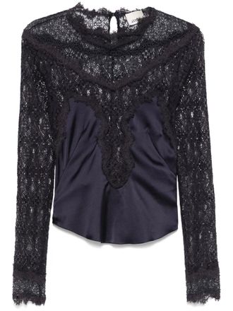 Isabel Marant Diem Bluse - Blau