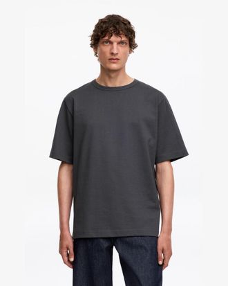 Arket Oversize-T-Shirt 270 GSM -Grau