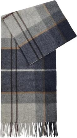 Barbour Grauer Wollkaschmirschal Usc0373 - - Accessories - unisex - Grau - ONE SIZE