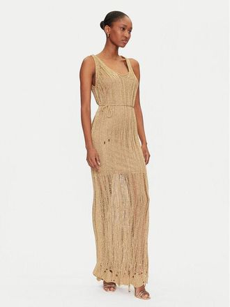 Guess Abendkleid 5GGK54 5871Z Goldfarben