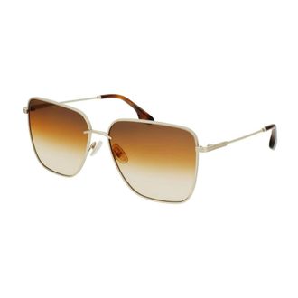Victoria Beckham Femme, Accessoires, Jaune, Taille: ONE Size Lunettes de soleil &agrave; monture m&eacute;tallique