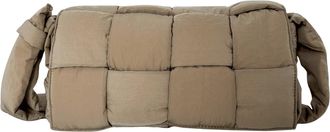 Bottega Veneta Crossbody Bags - Bottega Veneta Medium Padded Tech Cassette Bag Ses - Gr. unisize - in Beige - f&uuml;r Damen