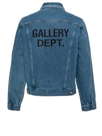 Gallery Dept. Mens Jacket Blue Cotton