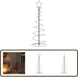 vidaXL Led Weihnachtsbaum 100 LEDs Warmwei&szlig; 150 cm - Vidaxl