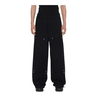 44 Label Group Homme, Pantalons, Noir, Taille: L Monk Pantalons de surv&ecirc;tement