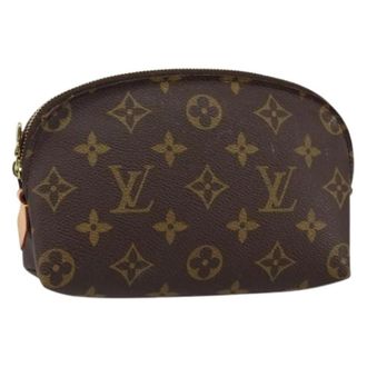 Louis Vuitton Pre-owned Canvas Pouch - - Pre-owned - Damen - Braun - ONE SIZE