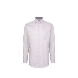 Seidensticker Chemise droite &agrave; poche en coton