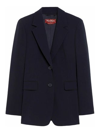 Max Mara Casualjacke - Blau