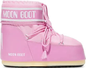 Moon Boot Icon Low Pink Nylon Boots