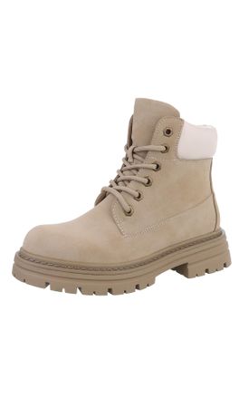Ital-Design Schn&uuml;rstiefelette