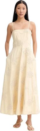Rotate Thora Maxi - - Dresses - Damen - Gelb - XS