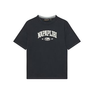 Napapijri T-Shirt S-Inot NP0A891F D Schwarz Regular Fit