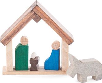 Dregeno Seiffen eG Zündholzschachtel Weihnachtskrippe