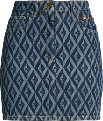 Elisabetta Franchi HOSEN & R&Ouml;CKE - Jeansr&ouml;cke auf YOOX.COM