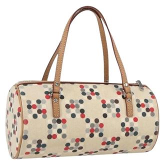 Burberry Sac &agrave; main en toile Pre-owned - Femme - Pre-owned - Multicolore - Taille: ONE Size