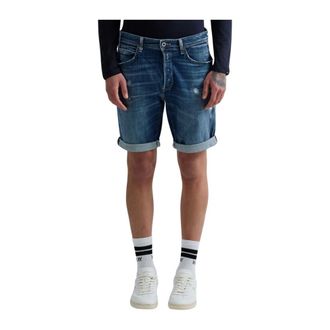 Replay Homme, Shorts, Bleu, Taille: W31 Rbj.981 Tapered-fit Shorts