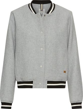 Camel Active Damen Indoor Jacke mit Taschen Grau, womenswear-48