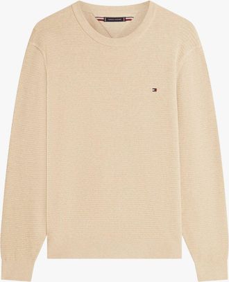 Tommy Hilfiger Pull c&ocirc;tel&eacute; en coton