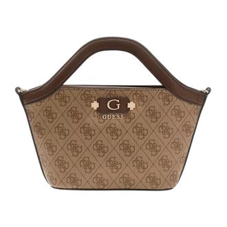 Guess Femme, Sacs, Brun, Taille: ONE Size Lindsey Mini Tote
