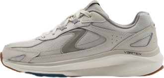 Skechers Herren Vertex Arke Sneaker, Natural Leather/Pu/Mesh, 42.5 EU