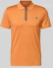 Lacoste Sport Slim Fit Poloshirt aus schnelltrocknendem Material
