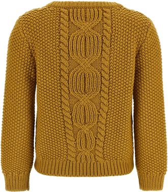 Saint Laurent Mens Bicolor Wool Cardigan Clothing