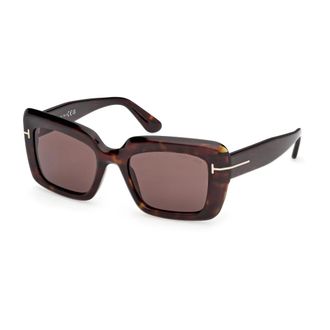 Tom Ford Leila Sonnenbrille - - Accessories - Damen - Braun - 52 MM