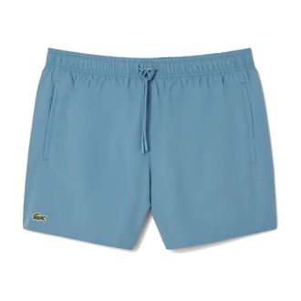 Lacoste Schnell trocknende Badehose Blau Gr&uuml;n - - Swimwear - Herren - Blau - XL
