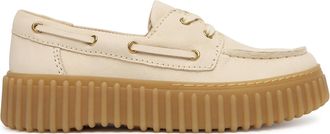 Clarks Halbschuhe Clarks Torhill Boat 26186302 &Eacute;cru