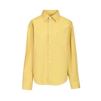 Ami Femme, Blouses et Chemises, Jaune, Taille: 40 FR Chemises