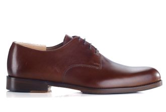 Bexley Dover Patin - Derbies homme ch&acirc;taigne patin&eacute;
