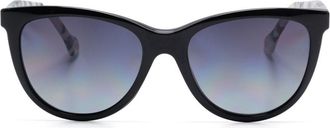 Carolina Herrera Clip-On-Brille - Schwarz
