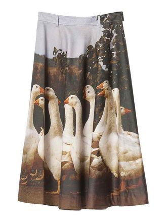 Moschino Jupe Longue - Multicolore