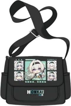 Generic 1 sac &agrave; bandouli&egrave;re Honkai : Star Rail en toile pour les fans, Style 25, one size