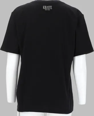 Khaite Long-Staple Cotton T-Shirt - Black
