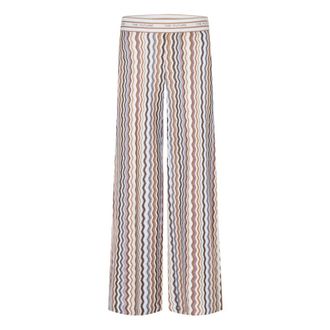 Cambio Femme, Pantalons, Multicolore, Taille: 44 FR L32 Allison Wide Pantalons