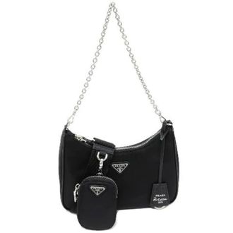 Prada Sac bandouli&egrave;re Pre-owned - Femme - Pre-owned - Noir - Taille: ONE Size