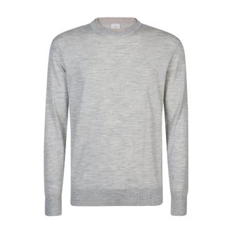 Eleventy Herren, Strickwaren, Grau, LGr&ouml;&szlig;e