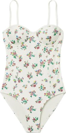 Tory Burch maillot de bain à armatures - Tons neutres
