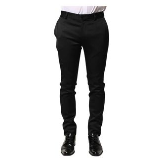 Dolce & Gabbana Anzughose - - Trousers - Herren - Schwarzk - XS